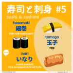 Sushi Types and Sushi Names in Japanese: Beginner Guide
