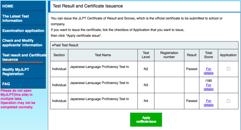 How to Check Your JLPT Results 2025: MyJLPT Scores