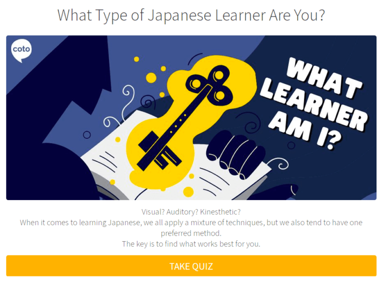 Japanese Learner Types: Take our Fun Quiz to Know Your Type