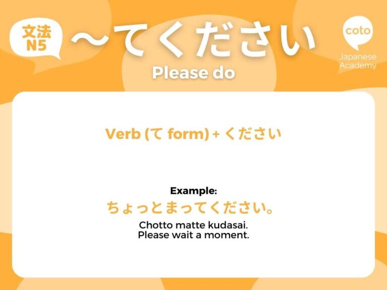 30 Must-know JLPT N5 Grammar Points | Coto Japanese Academy