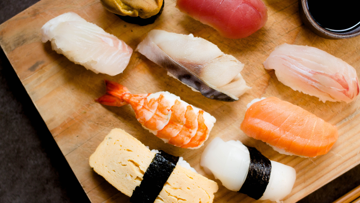 Sushi Types and Sushi Names in Japanese: Beginner Guide
