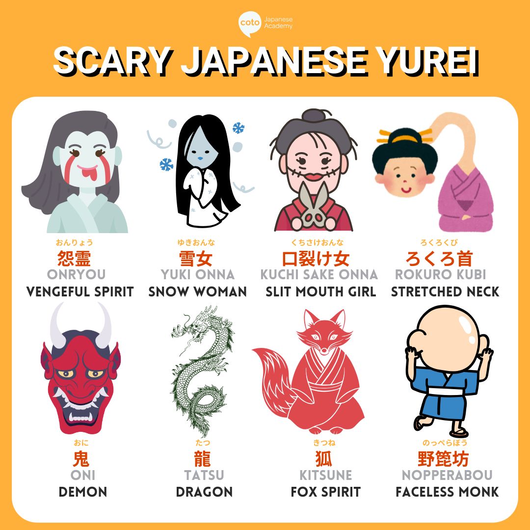 15 Scary Japanese Ghosts and Folklore to Haunt You - EduTravel Malaysia